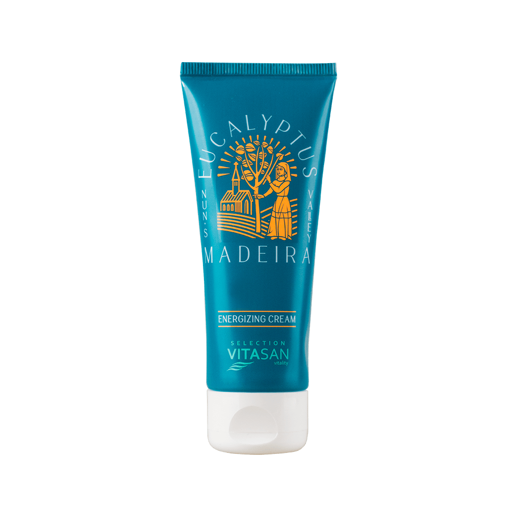 Energizing face cream Eucalyptus Madeira, 75 ml | VIVASAN.CLUB