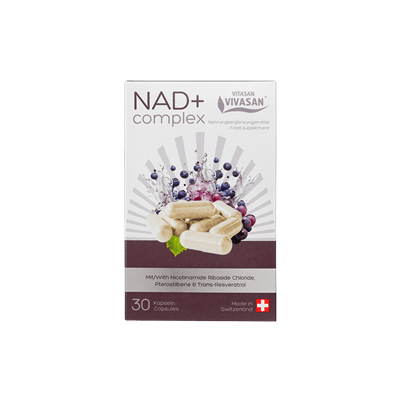 NAD+ Complex, 30 capsules | VIVASAN.CLUB