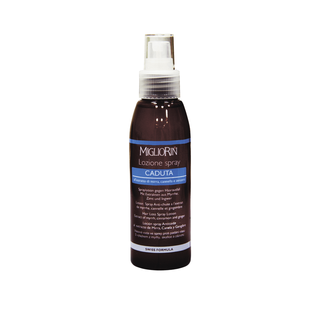 Migliorin Hair spray lotion with extracts of Myrrh, cinnamon and ginger ...