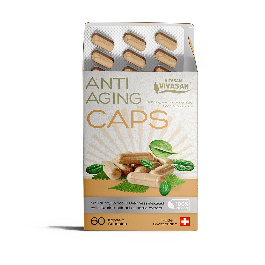 Anti Aging Caps, 60 capsules | VIVASAN.CLUB