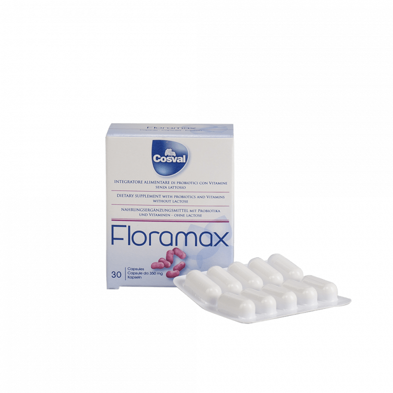 Floramax Capsules without lactose and maltodextrin | VIVASAN.CLUB