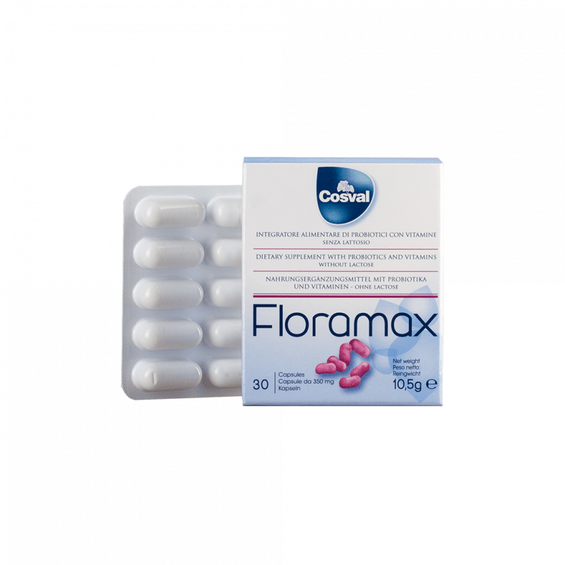 Floramax Capsules without lactose and maltodextrin | VIVASAN.CLUB